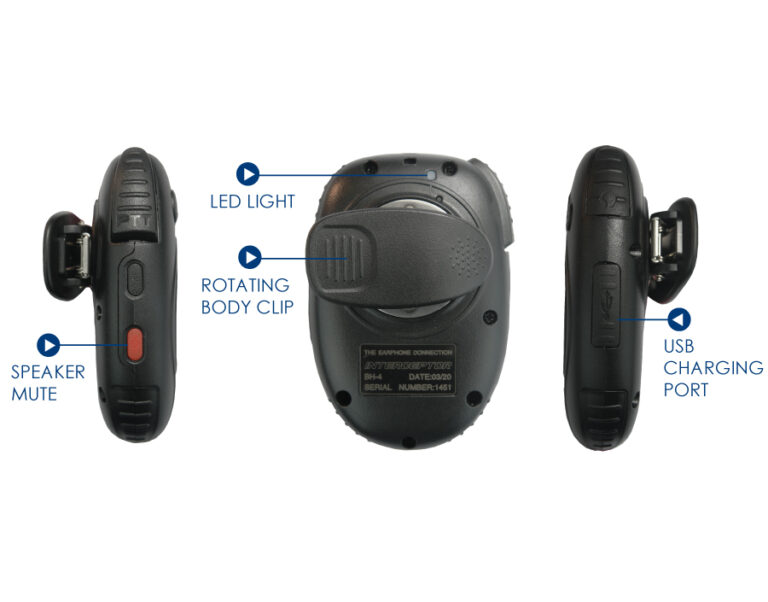 SALE! Interceptor Bluetooth Speaker Microphone Bundle - Earphone Connection